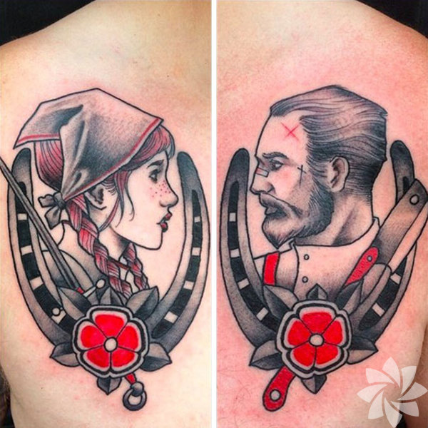 Sevgililer için dövme modelleri | Moda